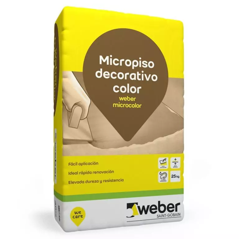 Weber microcolor - El mundo del Techo